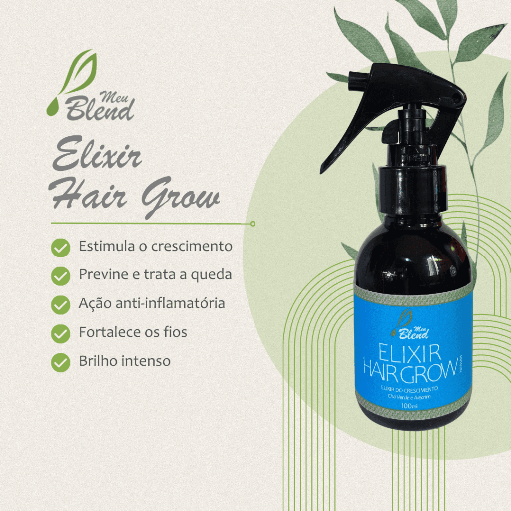 Elixir Hair Grow - Crescimento - Meu Blend Cosméticos